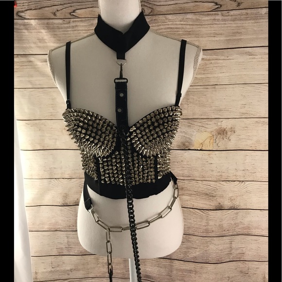 Intimates & Sleepwear | Studded Bustier | Poshmark